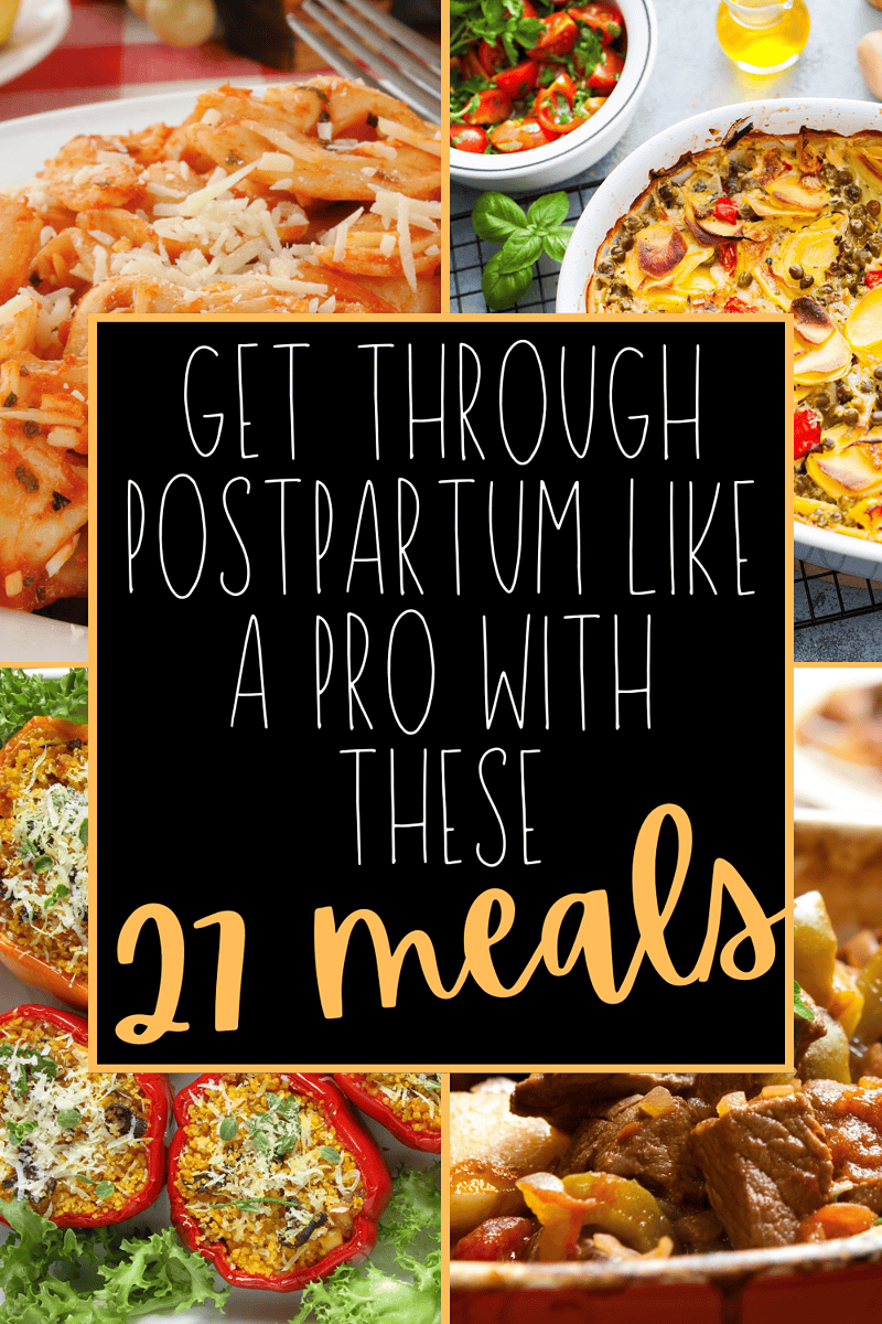 27 Simple Postpartum Meals That Your Whole Family Will Love | Bump To ...