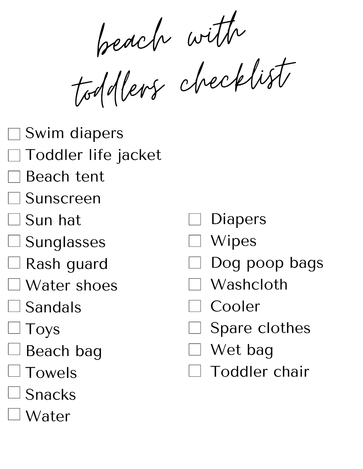 22 Mind-Blowing Beach Essentials For Toddlers | Bump To Busy Mama