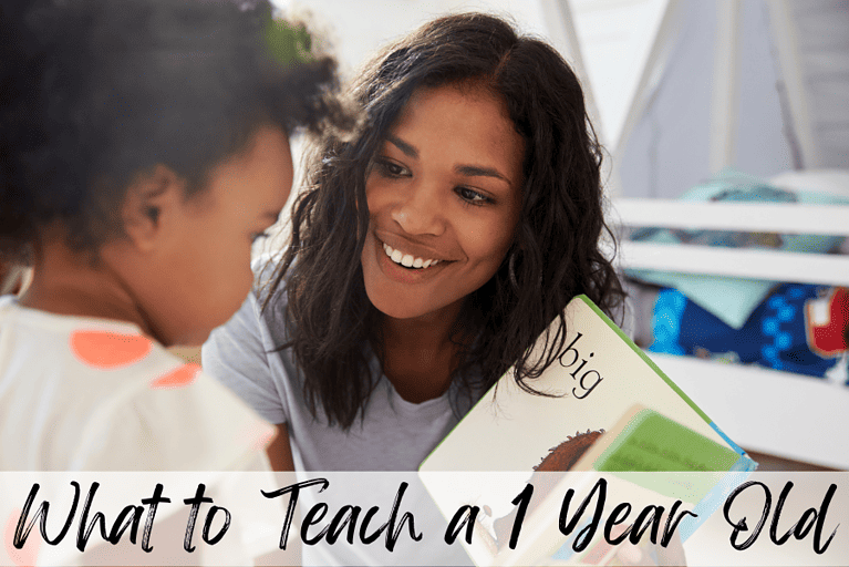 31 Essential Activities | What To Teach A 1 Year Old | Bump To Busy Mama
