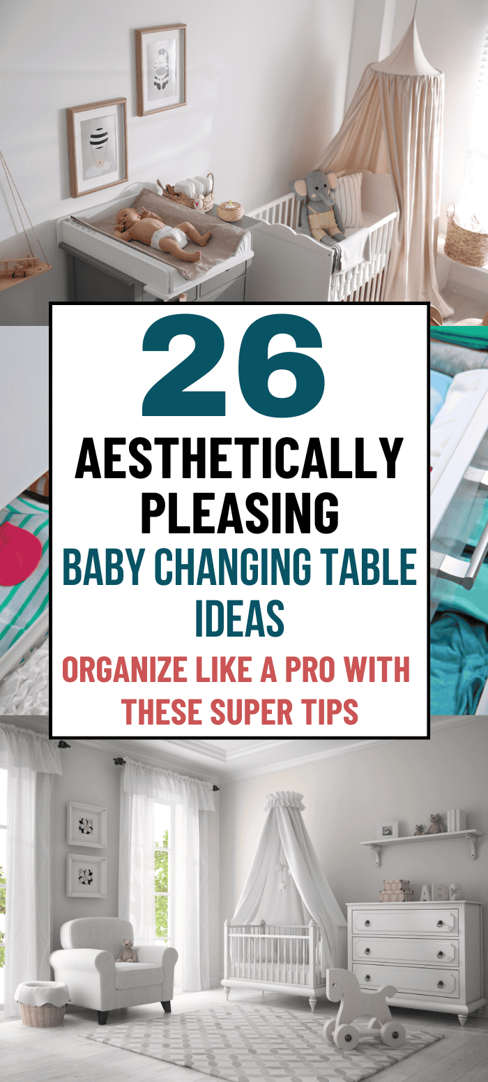 26 Life-Changing Baby Changing Table Organization Ideas | Bump To Busy Mama