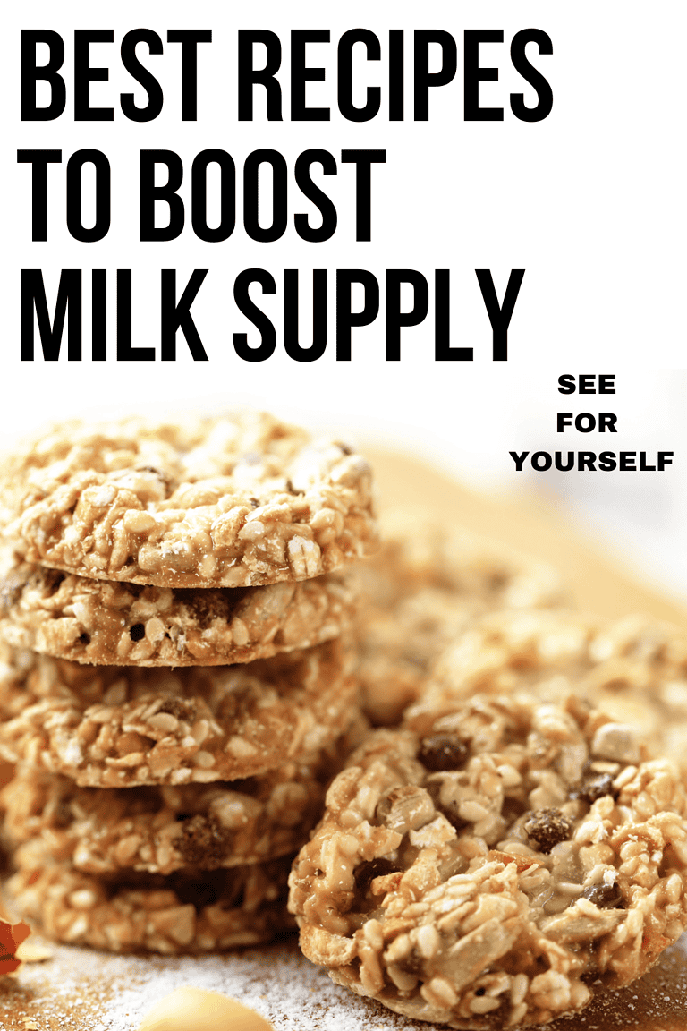 25 Fantastic Recipes To Boost Milk Supply | Bump To Busy Mama