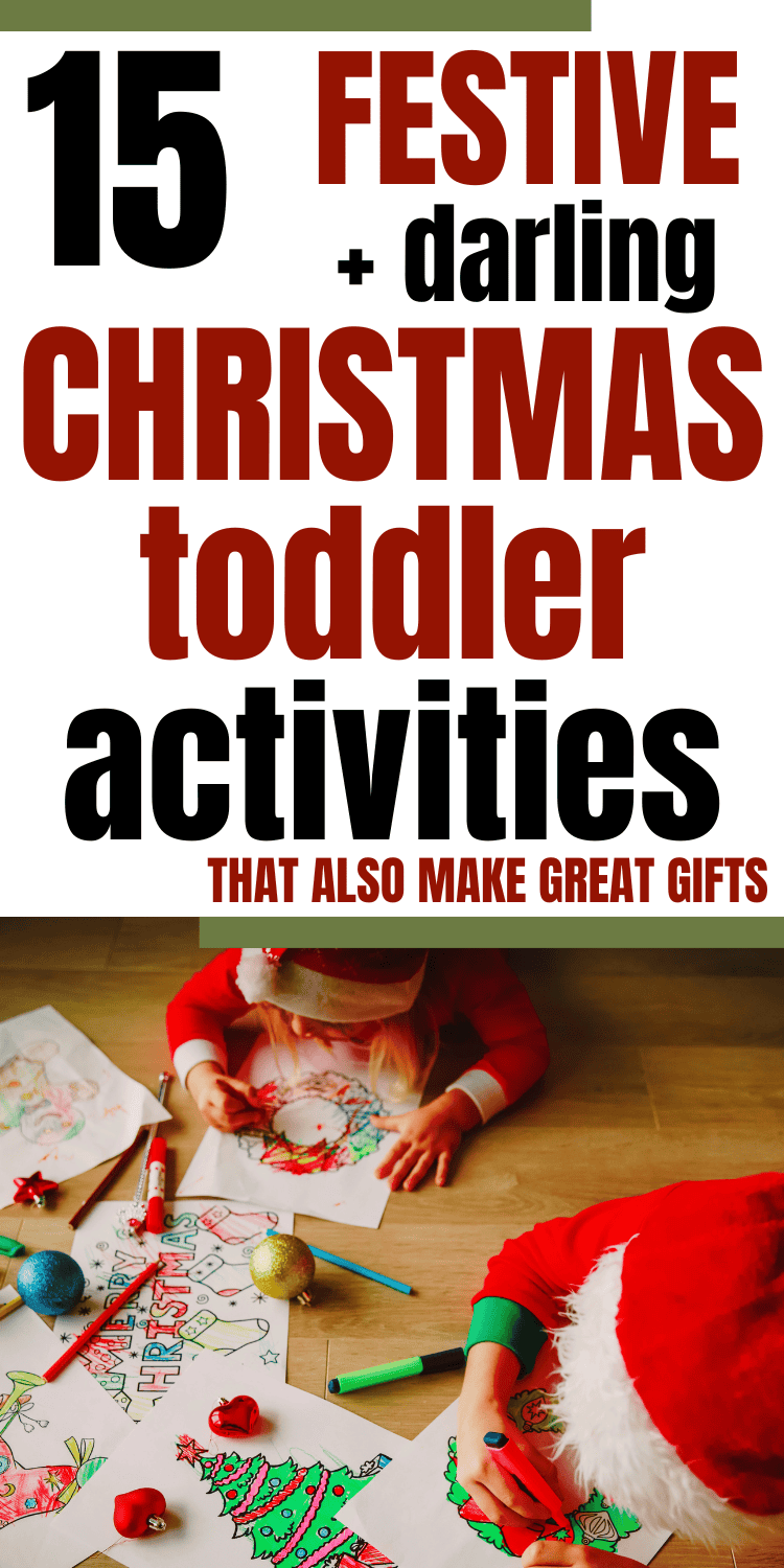 15 Festive (& Genius) Christmas Toddler Activities | Bump To Busy Mama